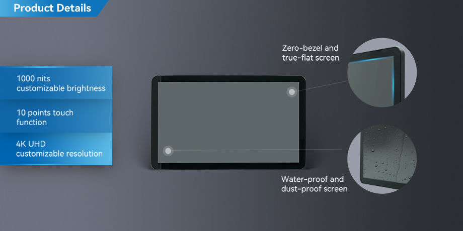 Buy Wholesale China 21.5 Inch Lcd Open Frame Flat Touch Screen Monitor ...