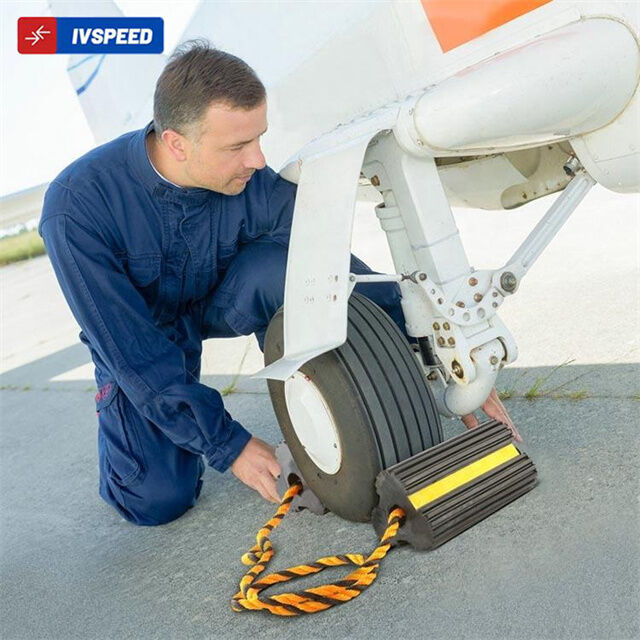 Buy Wholesale China Ivspeed Wholesale Wheel Chocks Heavy Duty Rubber ...