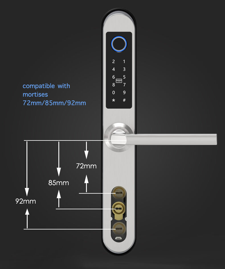 Buy Wholesale China Slim Design Lock Quality 3585 Mortise Aluminum ...