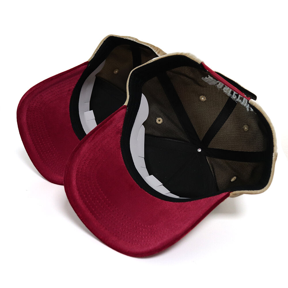 Buy Wholesale China Velvet Fabric 5 Panel Baseball Cap Embroidered Logo ...