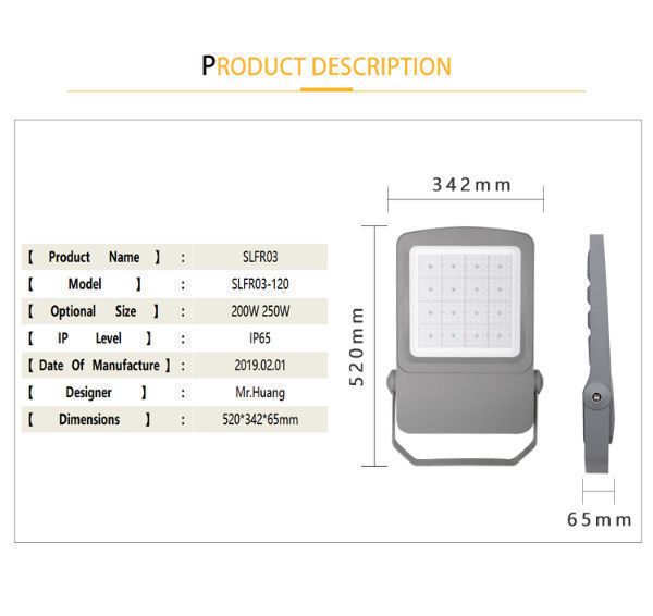 Ip65 Waterproof Outdoor Led Floodlight 10w 20w 30w 50w 100w 150w 200w ...
