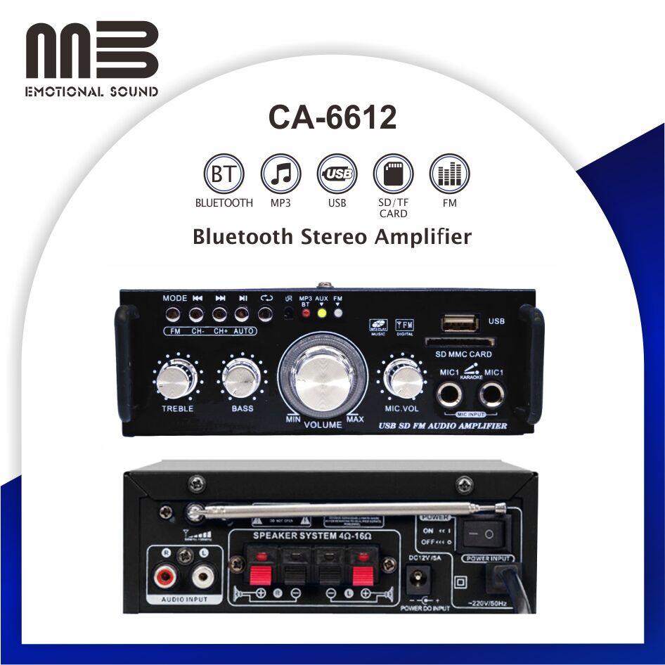 Buy Wholesale China Bluetooth Stereo Mini Amplifier, Desktop, Mp3/usb ...