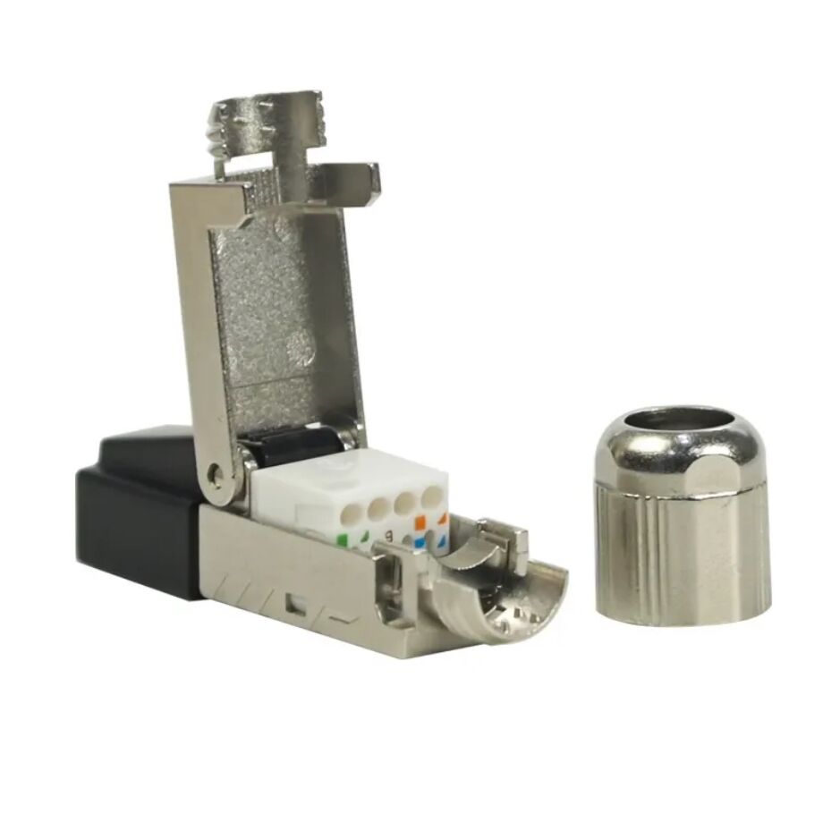 Buy Wholesale China Toolless 8p8c Cat7 Cat8 Male Connectors Tool Free Shielded Modular Plug ...