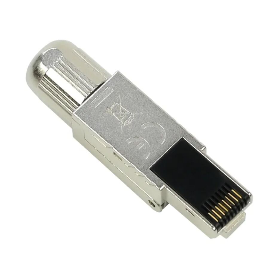 Buy Wholesale China Toolless 8p8c Cat7 Cat8 Male Connectors Tool Free Shielded Modular Plug ...