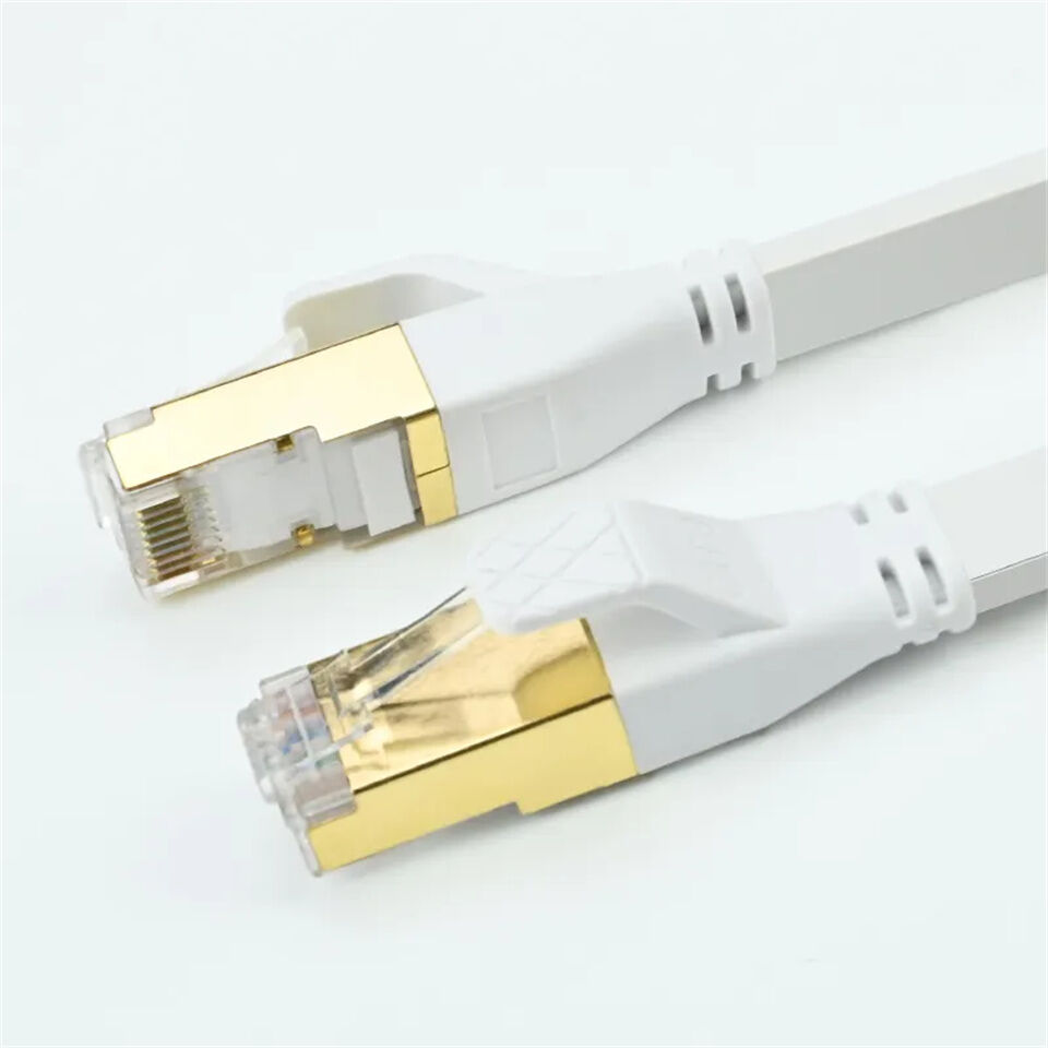 Buy Wholesale China Flat Cat8 Network Cable 26awg 1m Cat8 Flat Patch ...
