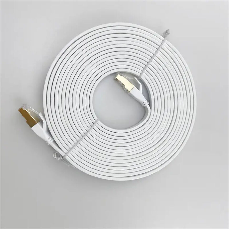 Buy Wholesale China Flat Cat8 Network Cable 26awg 1m Cat8 Flat Patch ...
