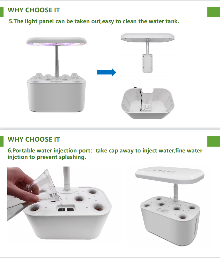 Buy Wholesale China Smart Kitchen Led Garden Planter Germination ...