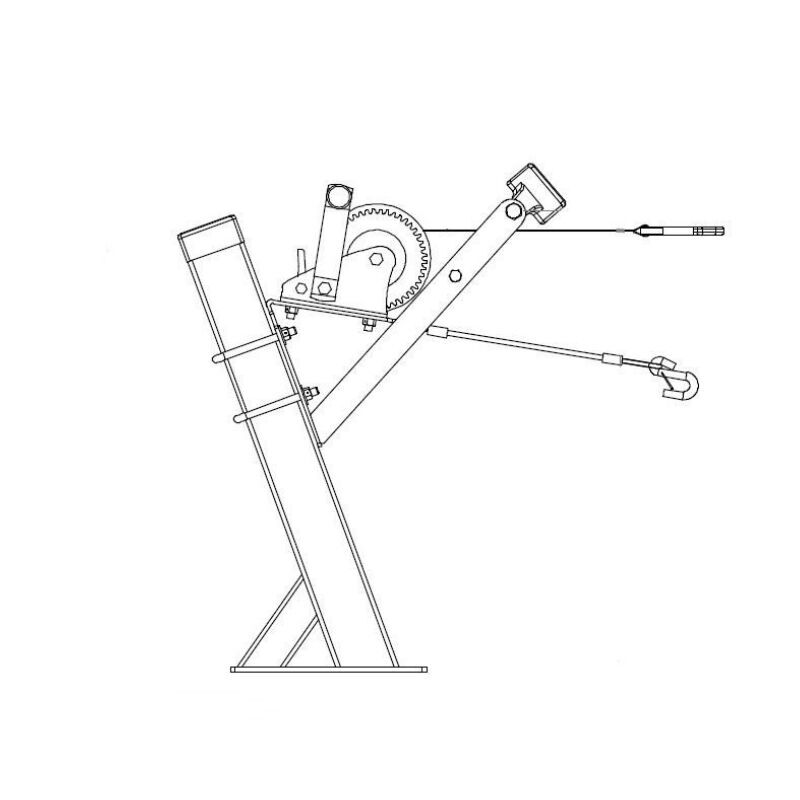 Buy Wholesale China Custom Boat Marine Winch Stand Trailer Parts Bow ...