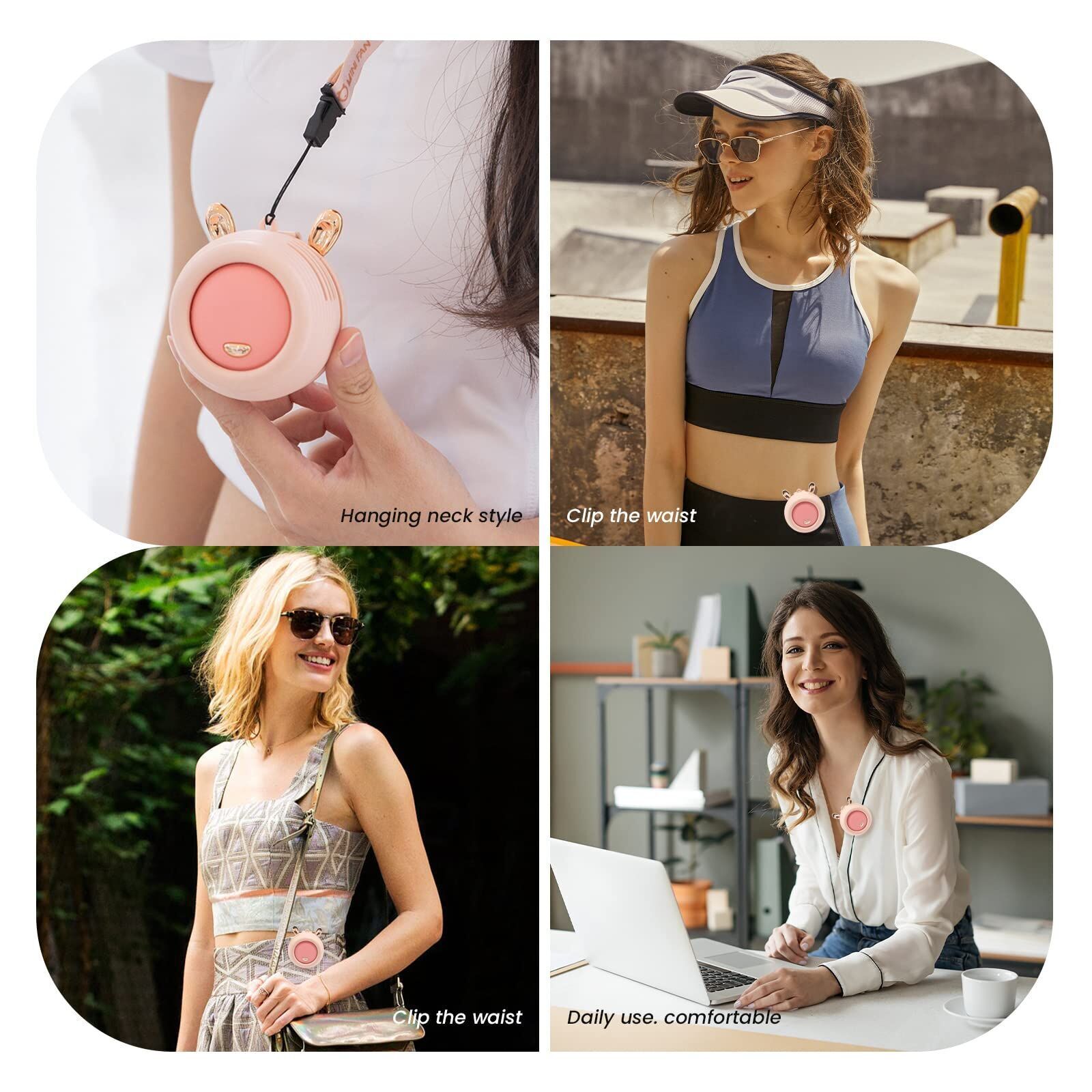 Buy Wholesale China New-style Fashionable 3 Speeds Bladeless Clip On ...