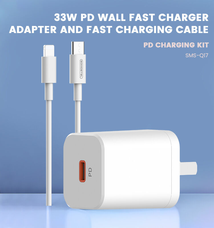 Buy Wholesale China 33w Pd Wall Fast Charger Adapter And Fast Charging ...