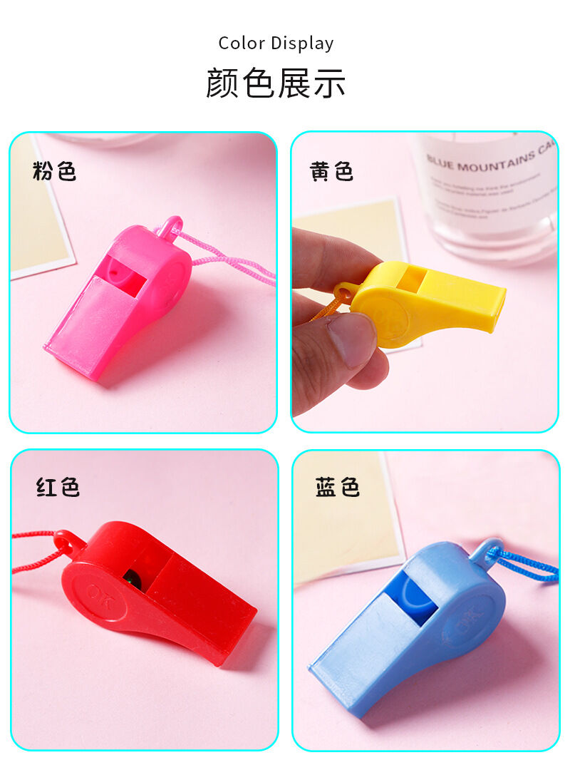 2 Inch Neon Whistle Necklaces, One Dozen Per Order, Noise Makers, Toy ...