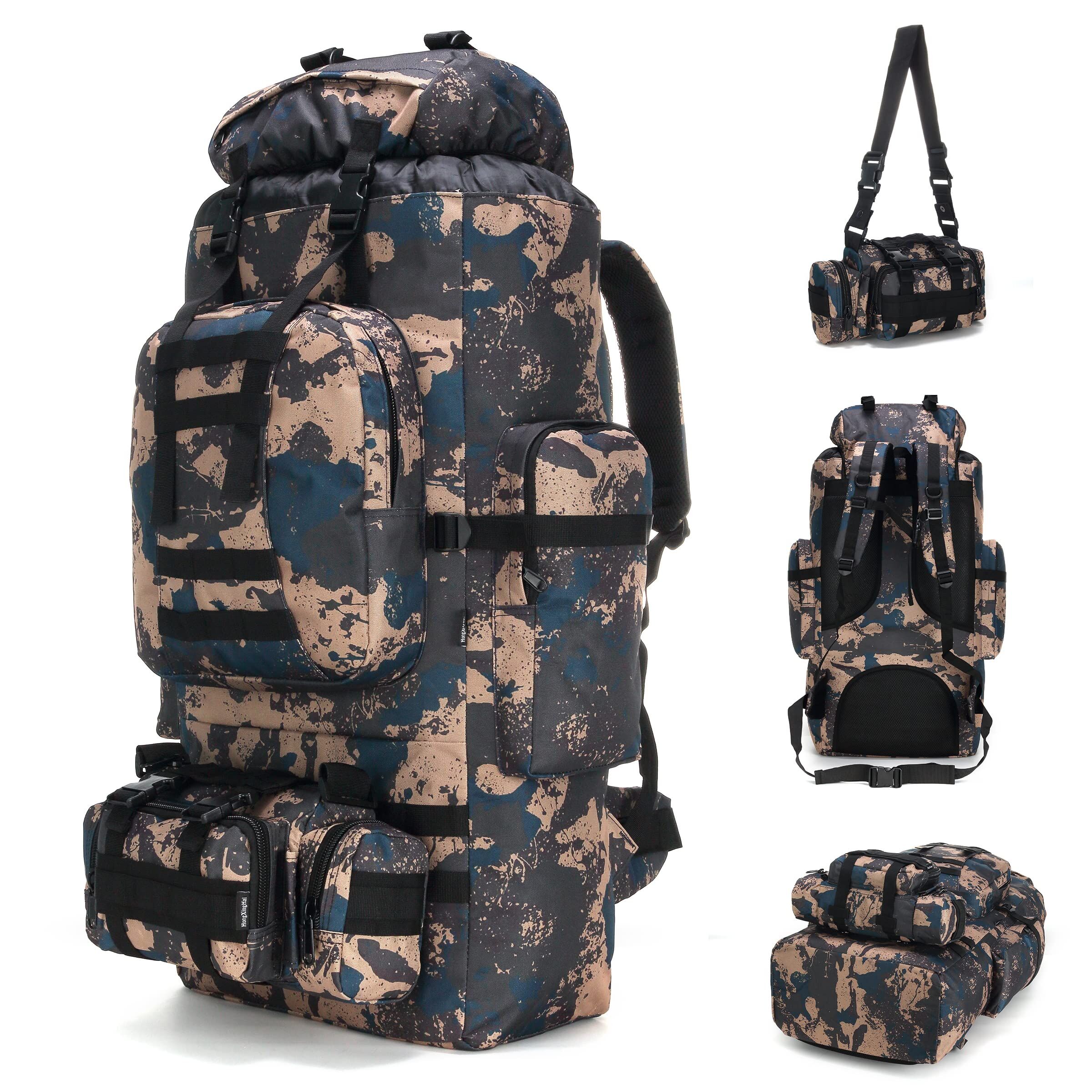 Buy Wholesale China 100l Camping Hiking Backpack Molle Rucksack ...