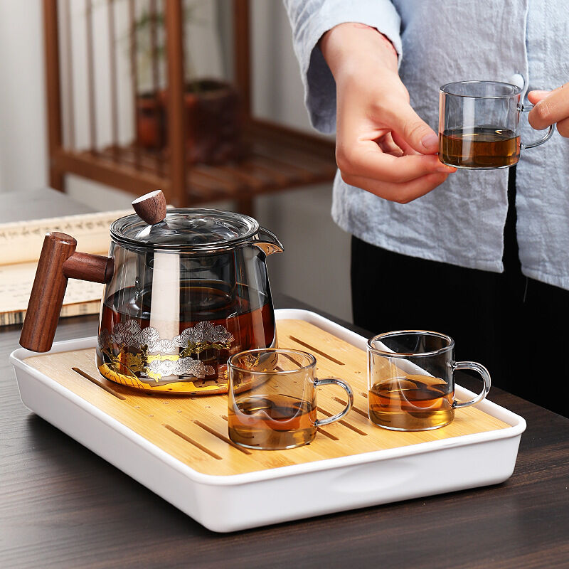 Buy Wholesale China Hot Heat Resistant Glass Teapot With Stainless ...