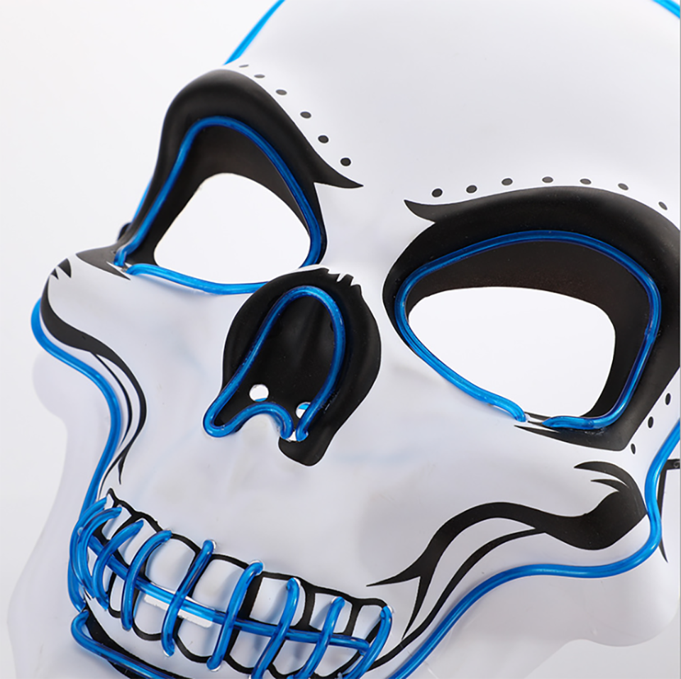 Buy Wholesale China Custom Head Skull Horror Clown Luminous Night Led ...