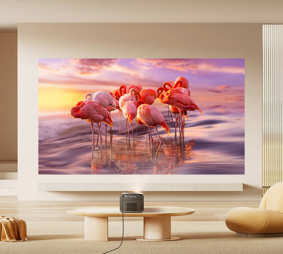 Byintek R80 Full Hd 3d 4k 300inch Cinema Ai Laser Auto Focus Smart ...