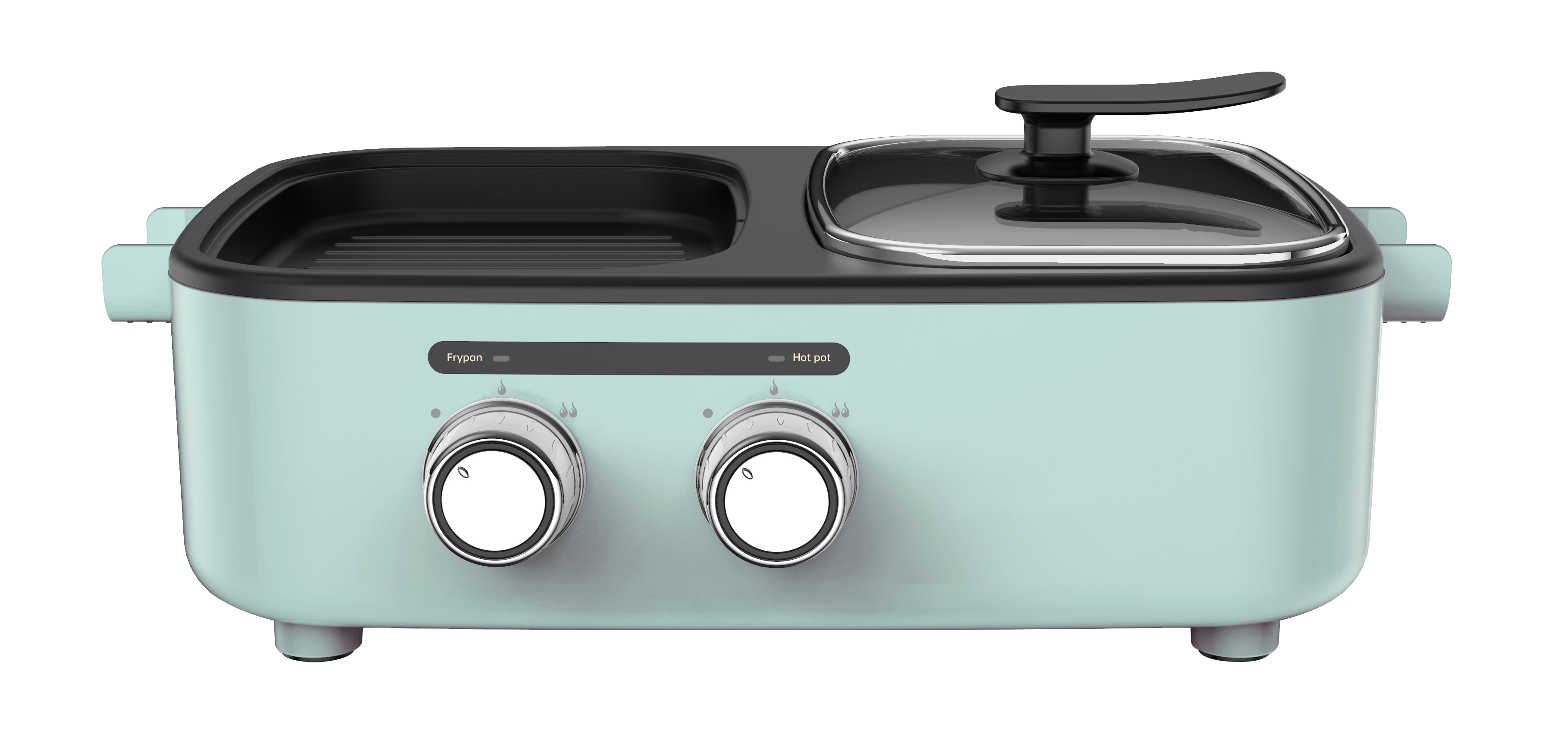 Kitchen Powerful Knob Switch Metal Multifunction Electric Cooker Multi ...