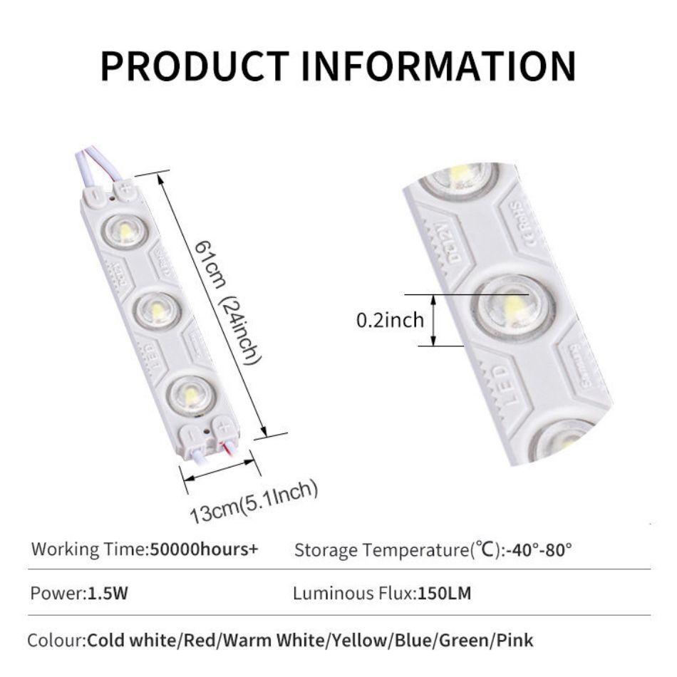 Cheap Price Smd 2835 1.2w Injection Modules Light Dc12v Waterproof ...