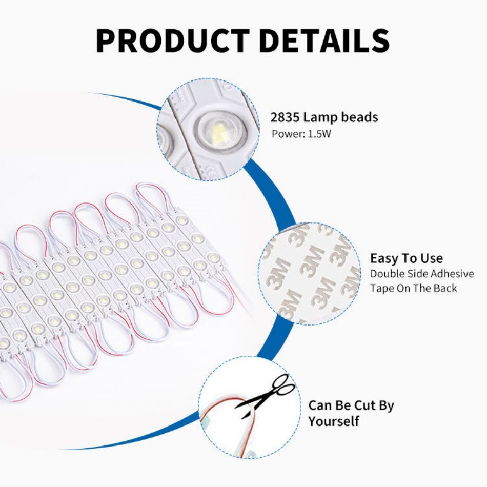 Cheap Price Smd 2835 1.2w Injection Modules Light Dc12v Waterproof ...