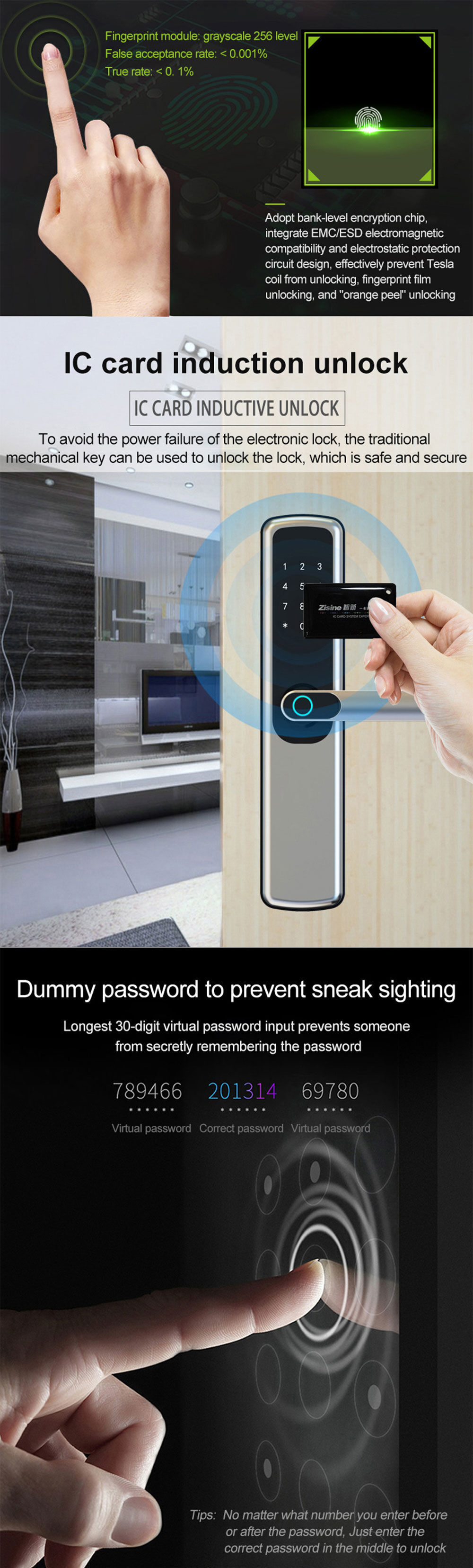 Buy Wholesale China Smart Home Fingerprint Ttlock Smart Lock Cerradura ...