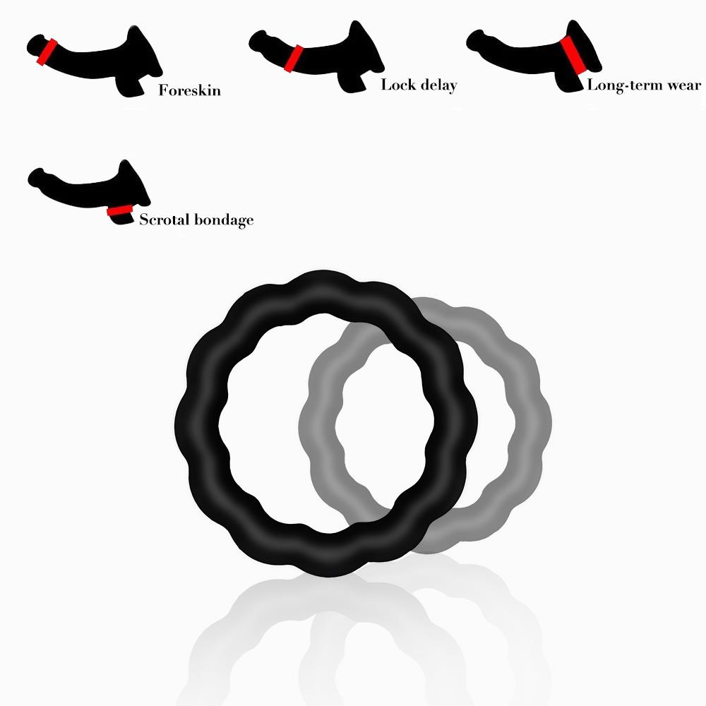 Buy Wholesale China Levett Three Sizes Silicone Penis- Ring Prolong ...