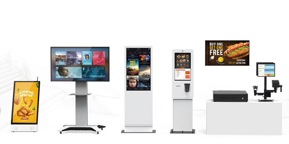 Buy Wholesale China Floor Standing Height Adjustable Lcd Advertising ...