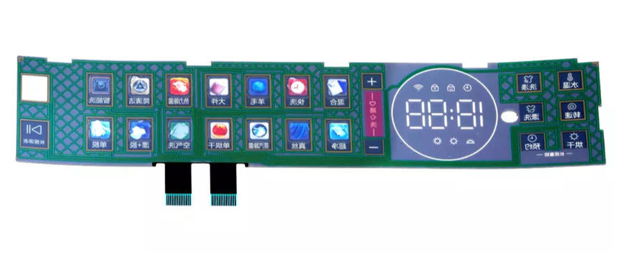 Buy Wholesale China China Custom Screen Printed Backlit Membrane Switch ...