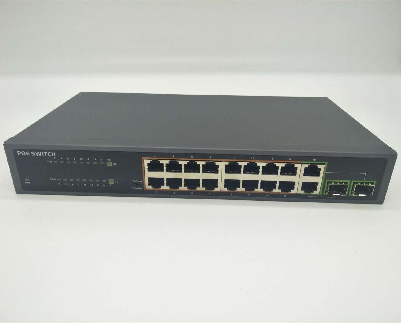 Buy Wholesale China 16 Channel Poe Switch 16-port 10/100mbps+2 Gigabit ...