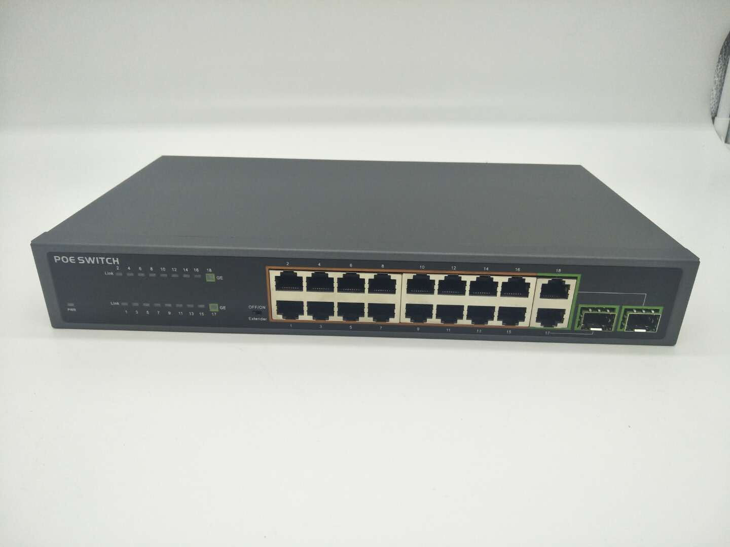 Buy Wholesale China 16 Channel Poe Switch 16-port 10/100mbps+2 Gigabit ...