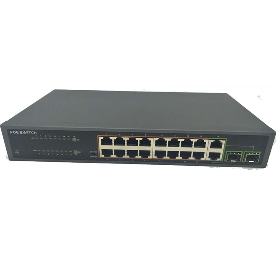Buy Wholesale China 16 Channel Poe Switch 16-port 10/100mbps+2 Gigabit ...