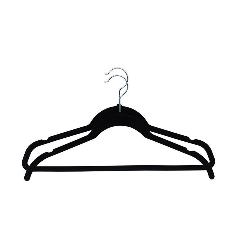 Buy Wholesale China Factory Price Black Cute Design Velvet Hanger Cloth ...