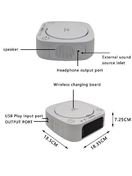 Buy Wholesale China Durable Multifunction Wireless Charging Pll Radios ...