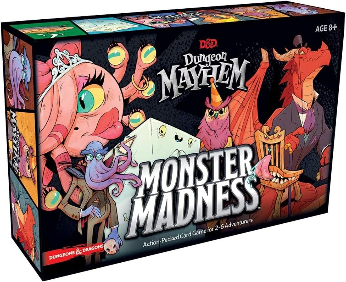 Dungeons & Dragons C7888000 Dungeon : Monster Madness Board Game Card ...