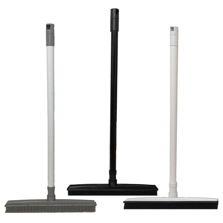 Buy Wholesale China Rubber Broom Carpet Rake Pet Hair Remover Broom ...