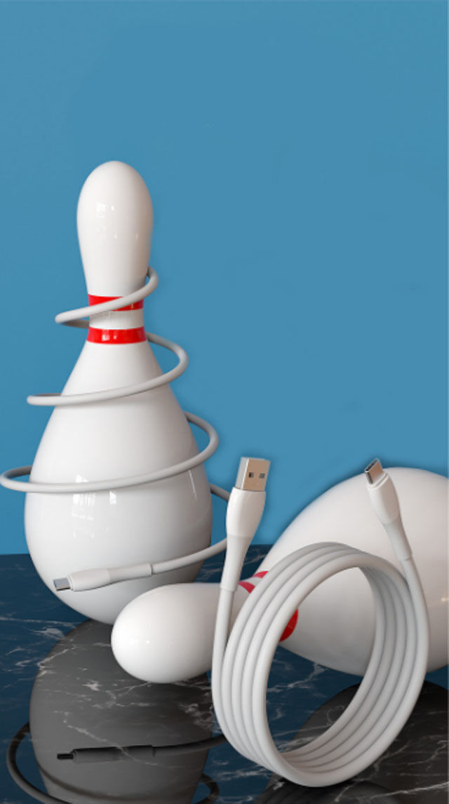 Buy Wholesale China Bowling Ball Fast Charge Data Cable & Usb Cable at ...