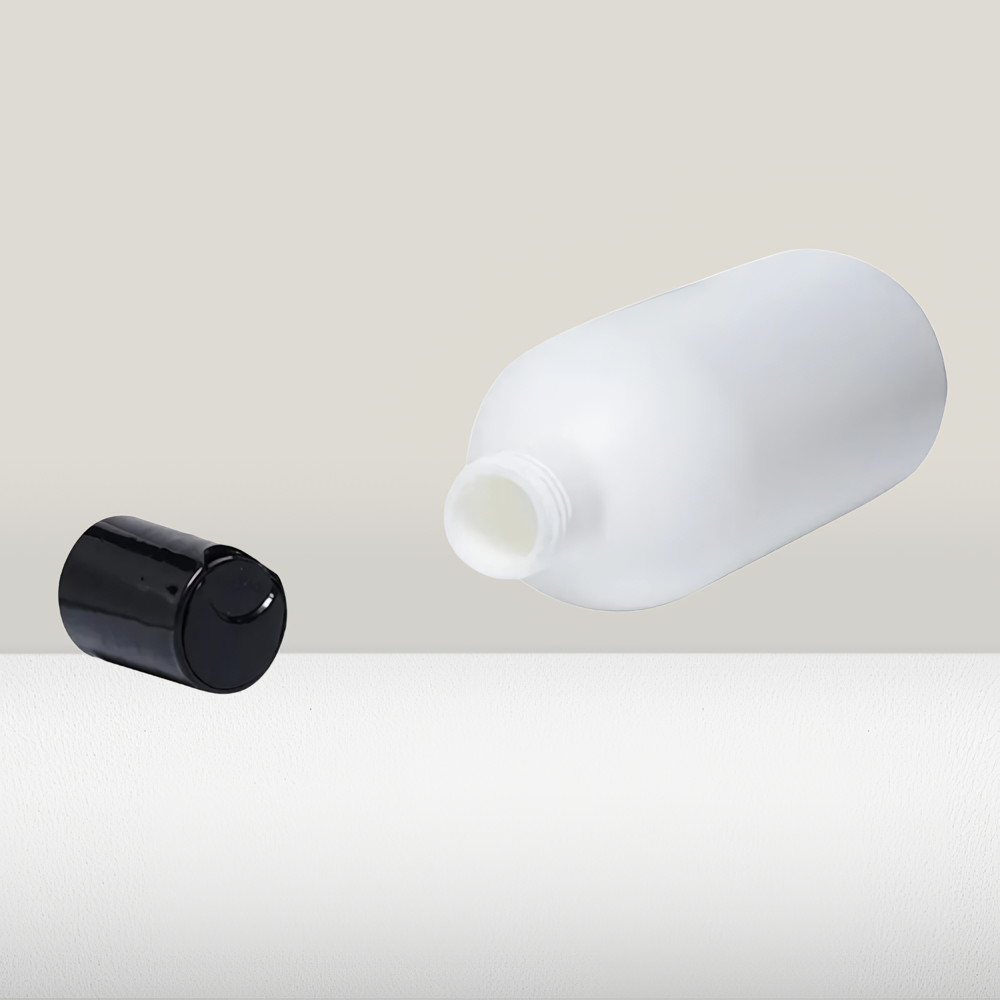 Bullet Shape Bottle 300ml 500ml 650ml 1000ml Hdpe Bottle Shampoo Bottle ...