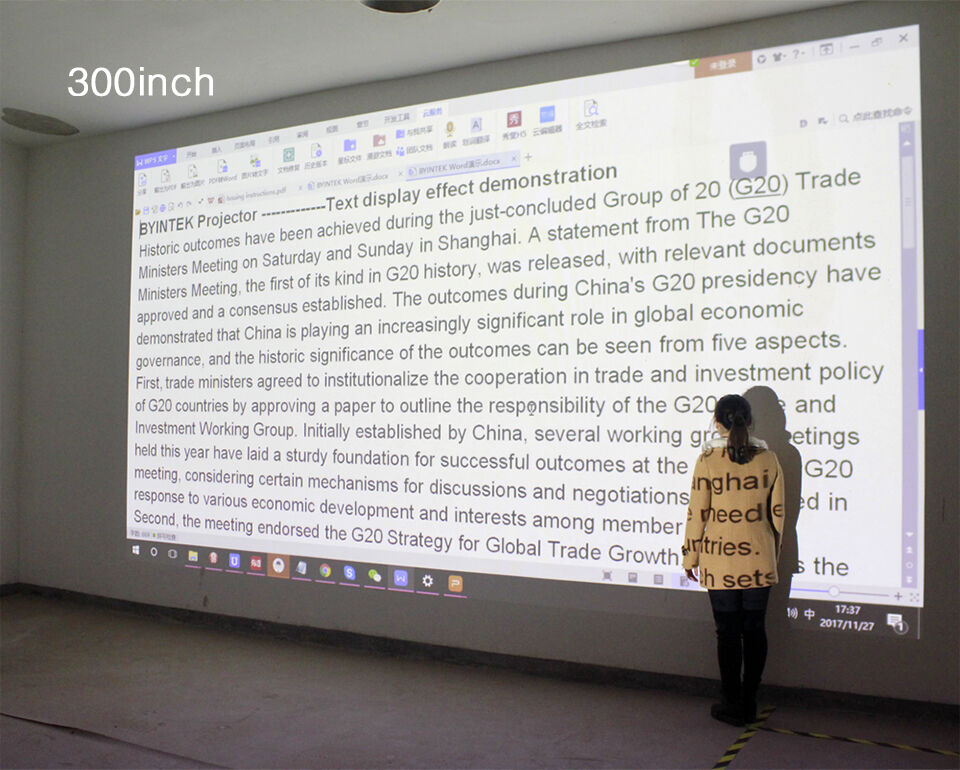 Byintek K200 Full Hd 1080p 3lcd 300inch Office Home Theater Projector ...