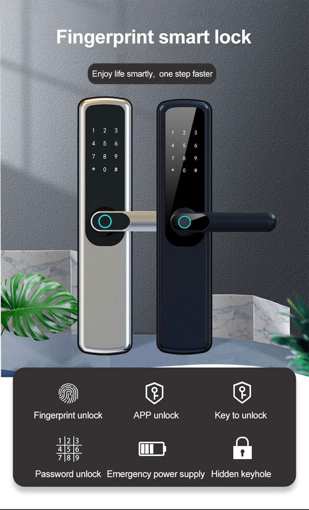 Bulk Buy China Wholesale China Smart Home Factory Fingerprint Tlock ...