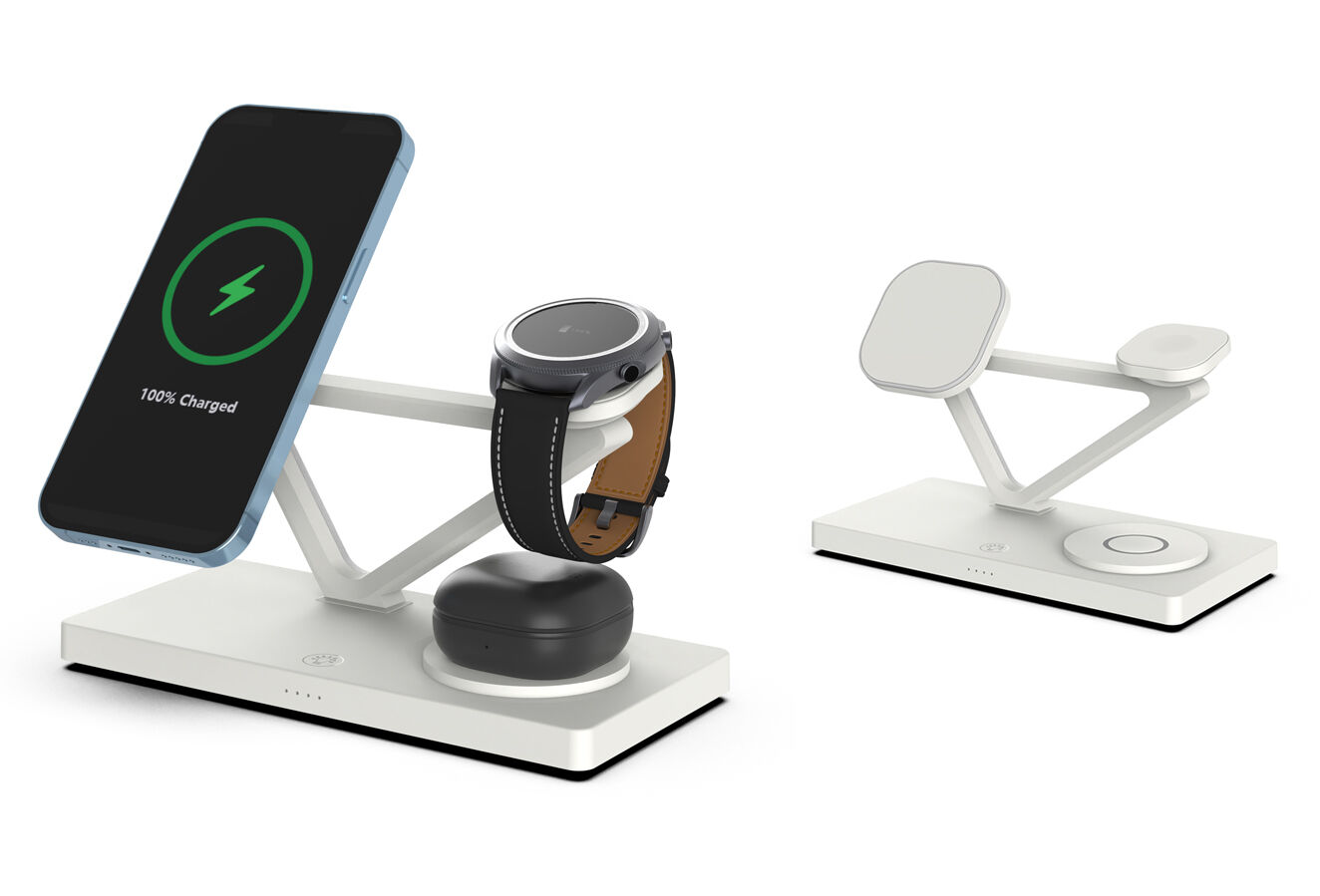 Buy Wholesale China 5 In 1 15w Quick Charge Magnetic Wireless Charger ...