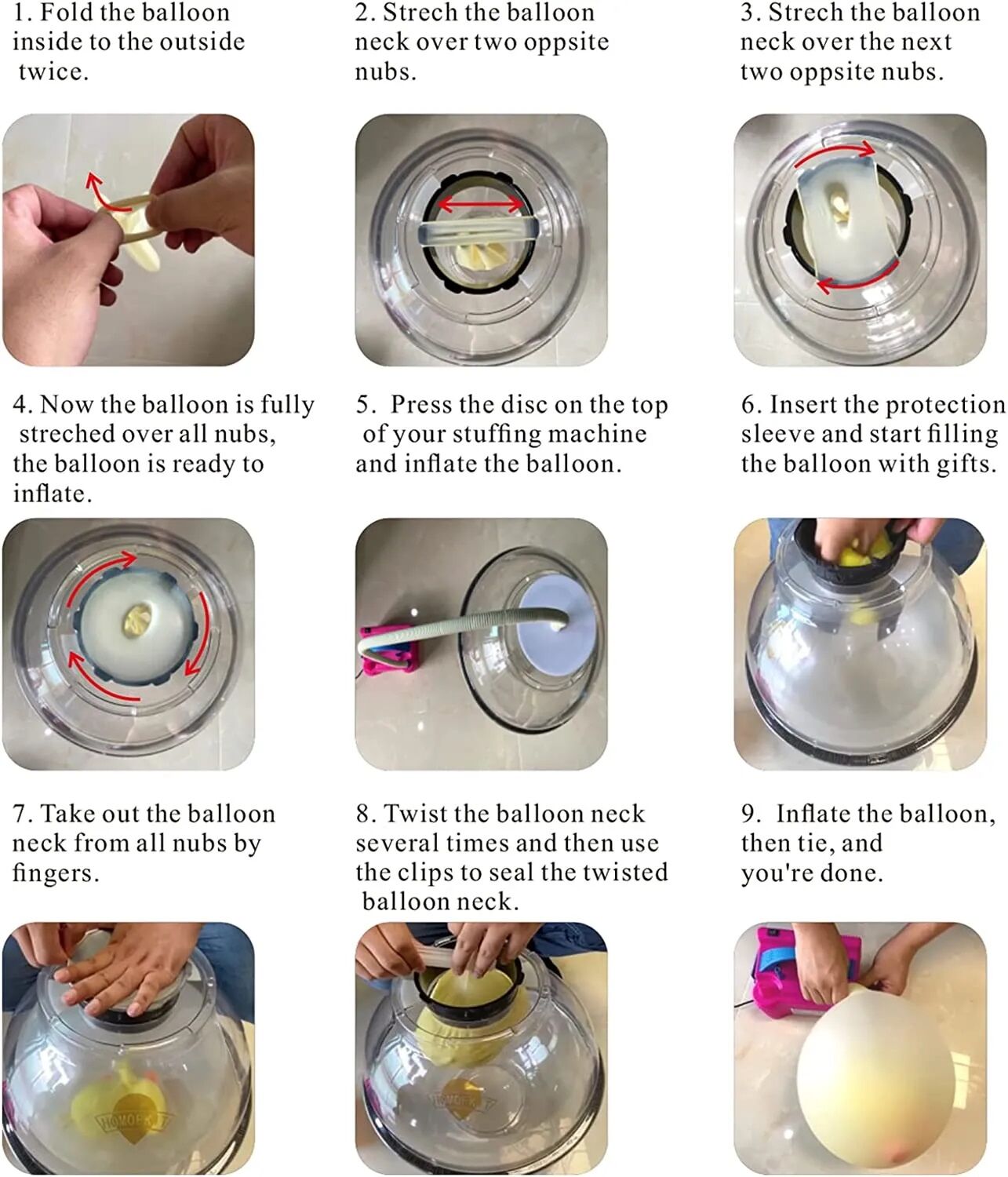 Buy Wholesale China Balloon Stuffing Machine Stuffer Balloons With ...