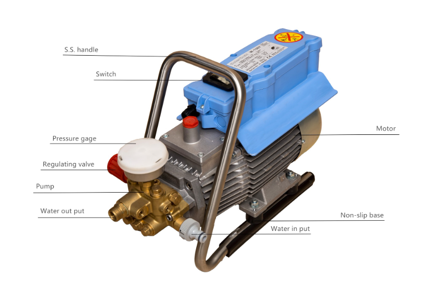 220v 1885psi Portable Electric High Pressure Motorcycle Cleaning Car ...