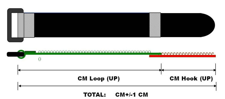 Hd Non-slip Drone Battery Strap 20/30*2 Cm Lipo Battery Tie Rc Tools ...