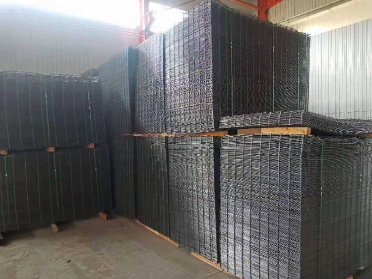 Stainless Fencing Panels Galvanised Grid Double Nickel Powder Metal ...