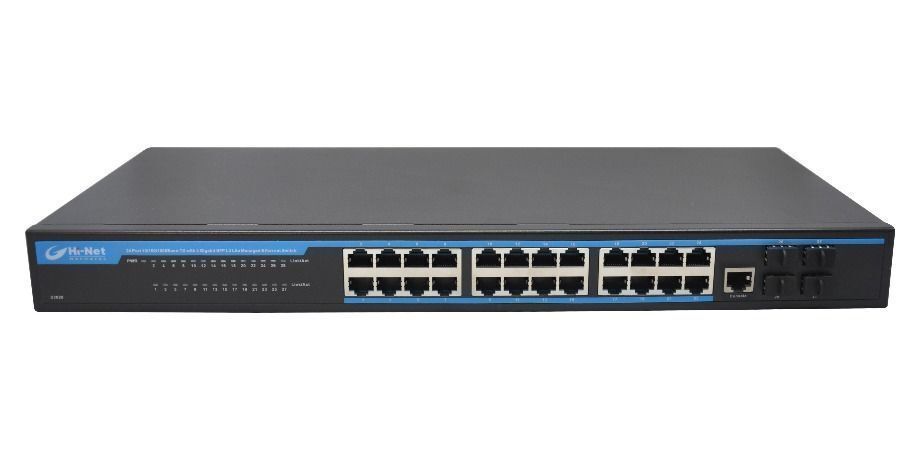 Buy Wholesale China 10/100/1000m L2 Managed 24port Ethernet Switch With ...