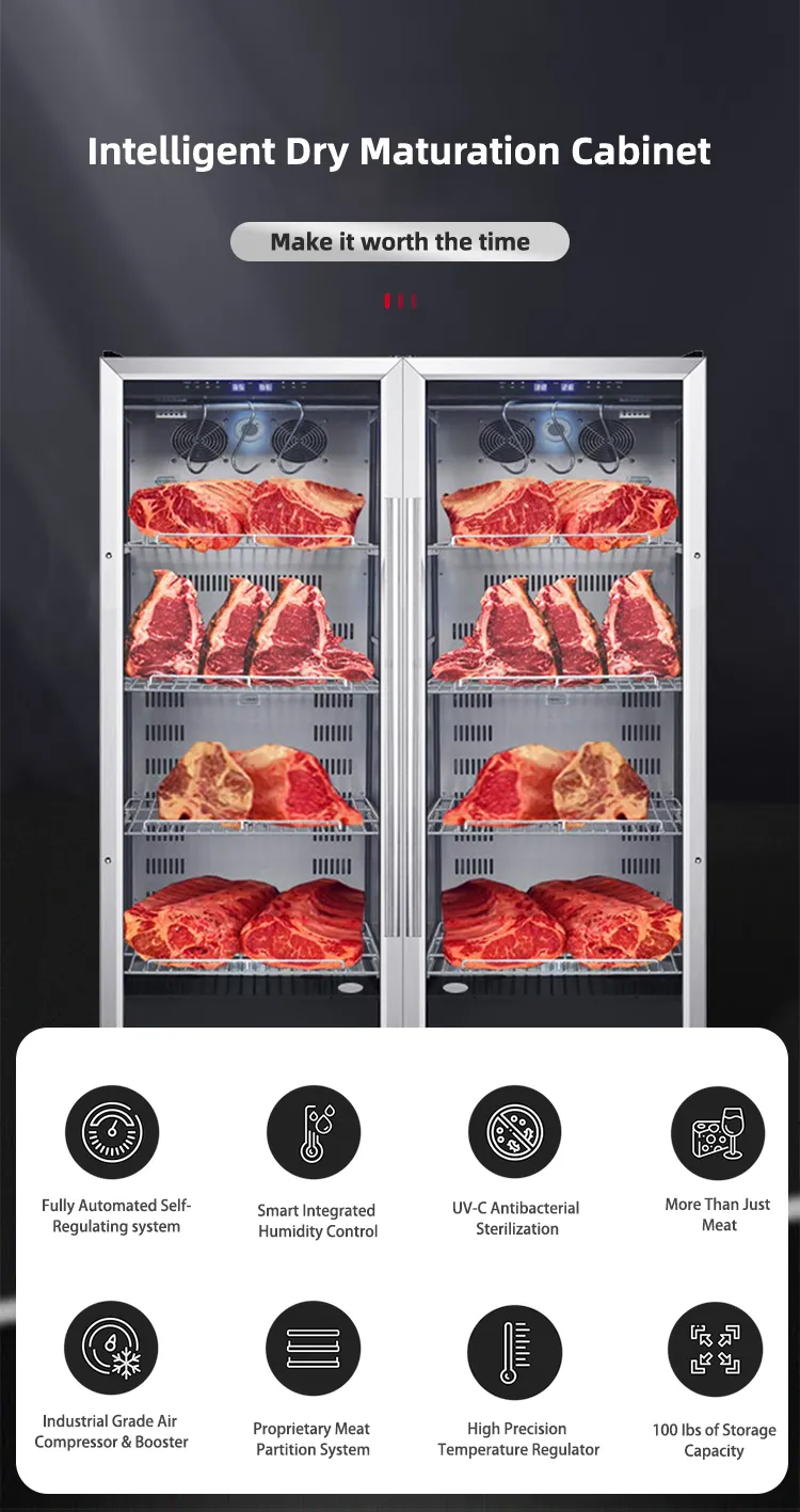 Buy China Wholesale Meat Drying Display Refrigerator Dry Aged Cooler ...