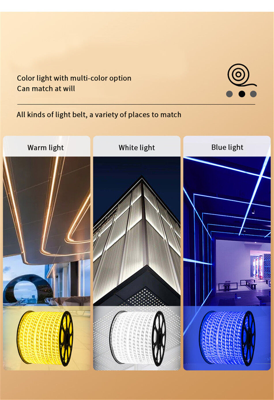 Buy Wholesale China 220v High Voltage 72leds 120leds Ip65 Double Row ...