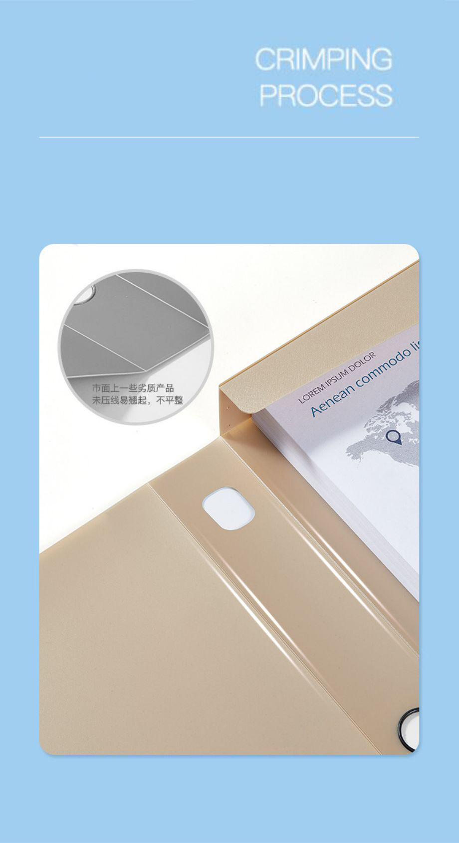 Buy Wholesale China Wholesale File Boxes Thickened Pp File Box A4 ...