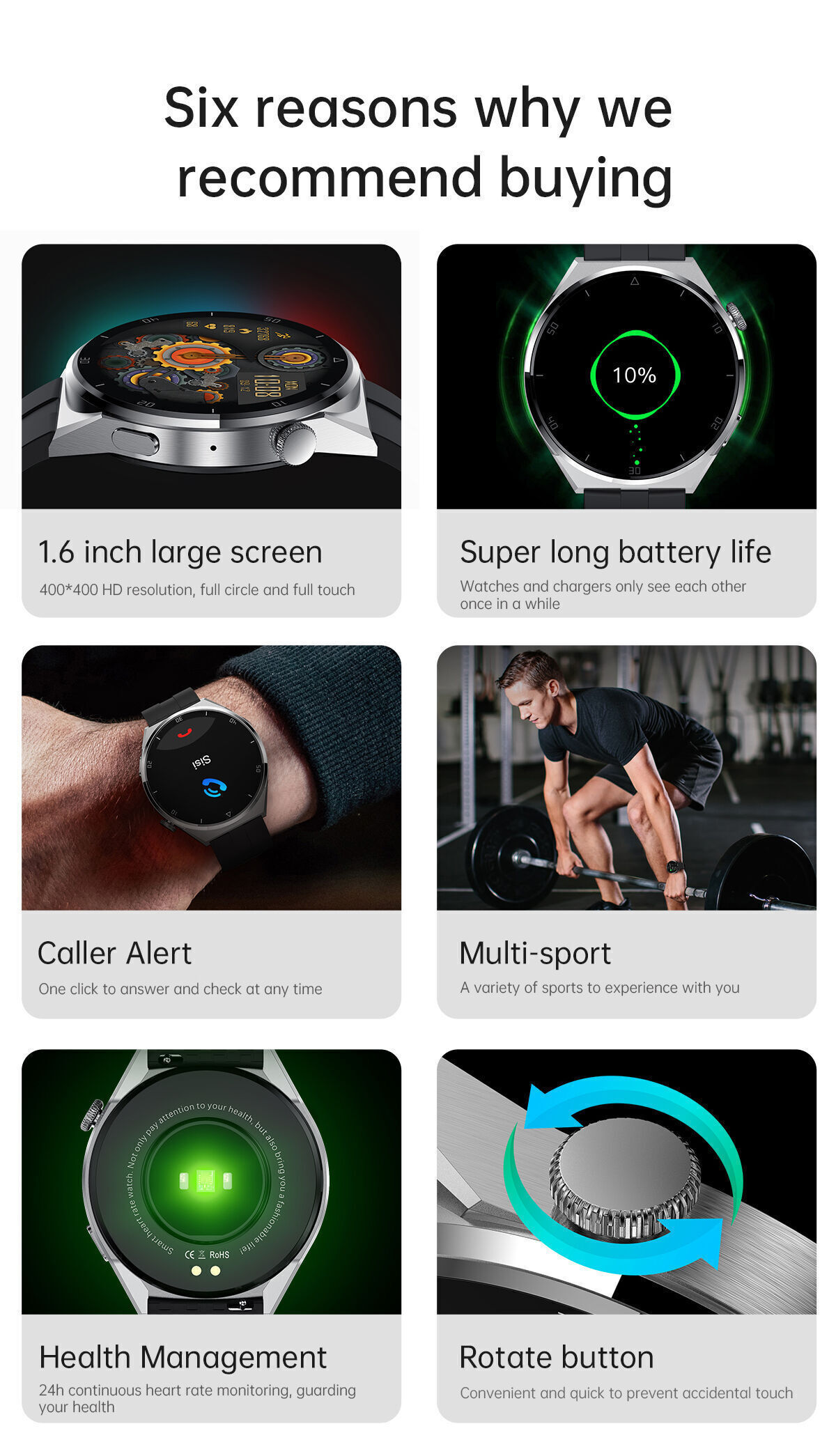 Buy Wholesale China Sample Realtek 8762dt Nhj02 Big Screen Smart Watch ...