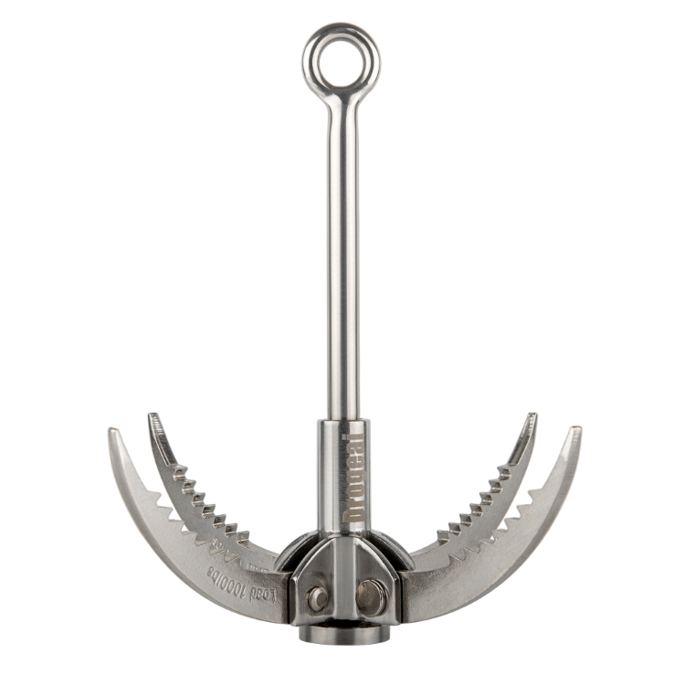 Stainless Steel Gravity Wall Tree Rock Climbing Folding Grappling Tool ...