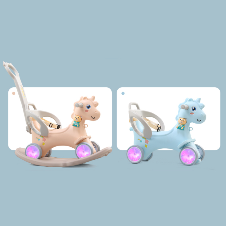 Updated Children Indoor Plastic Rider Animal Toys Baby Rocking Horse ...