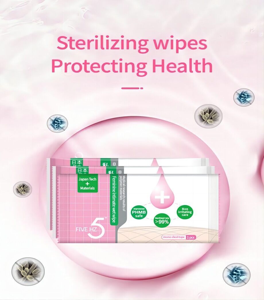 Buy Wholesale China 5hz Feminine Intimate Wipes For Women Ph Balanced ...